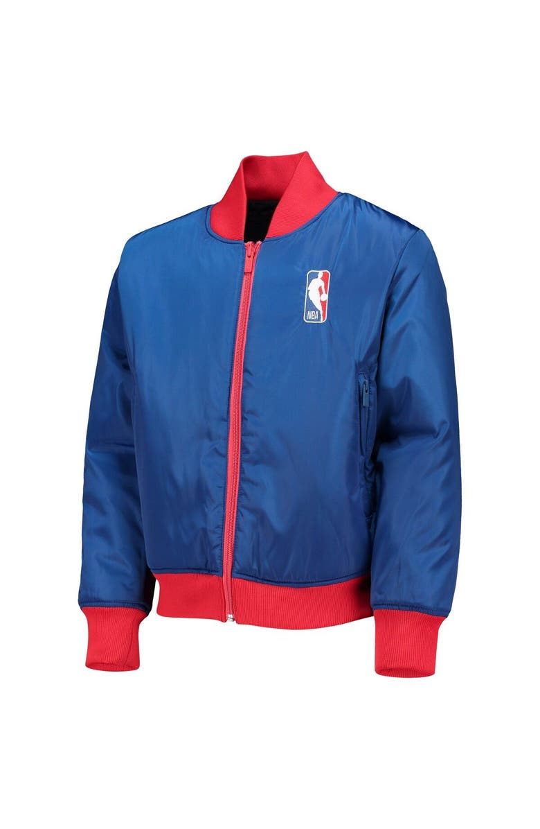 Outerstuff Youth Royal Got Game Reversible Full-Zip Varsity Jacket ...