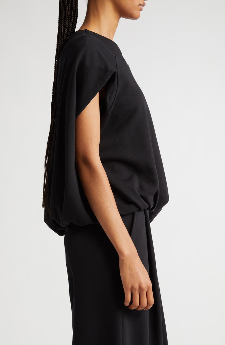 Dries Van Noten Hamels Short Sleeve Off the Shoulder Cocoon Sweater ...