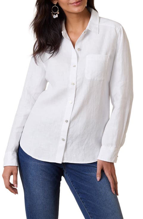 Women's White Button Up Tops | Nordstrom