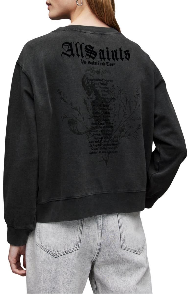 AllSaints Novus Pippa Sweatshirt | Nordstrom