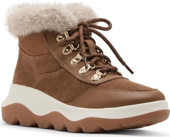Blondo Annette Faux Fur Mid Sneaker (Women) | Nordstromrack