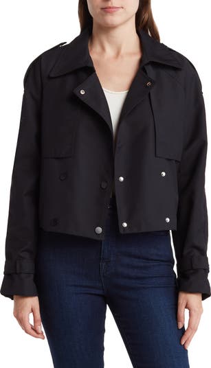 RACHEL Rachel Roy Crop Trench Jacket | Nordstromrack