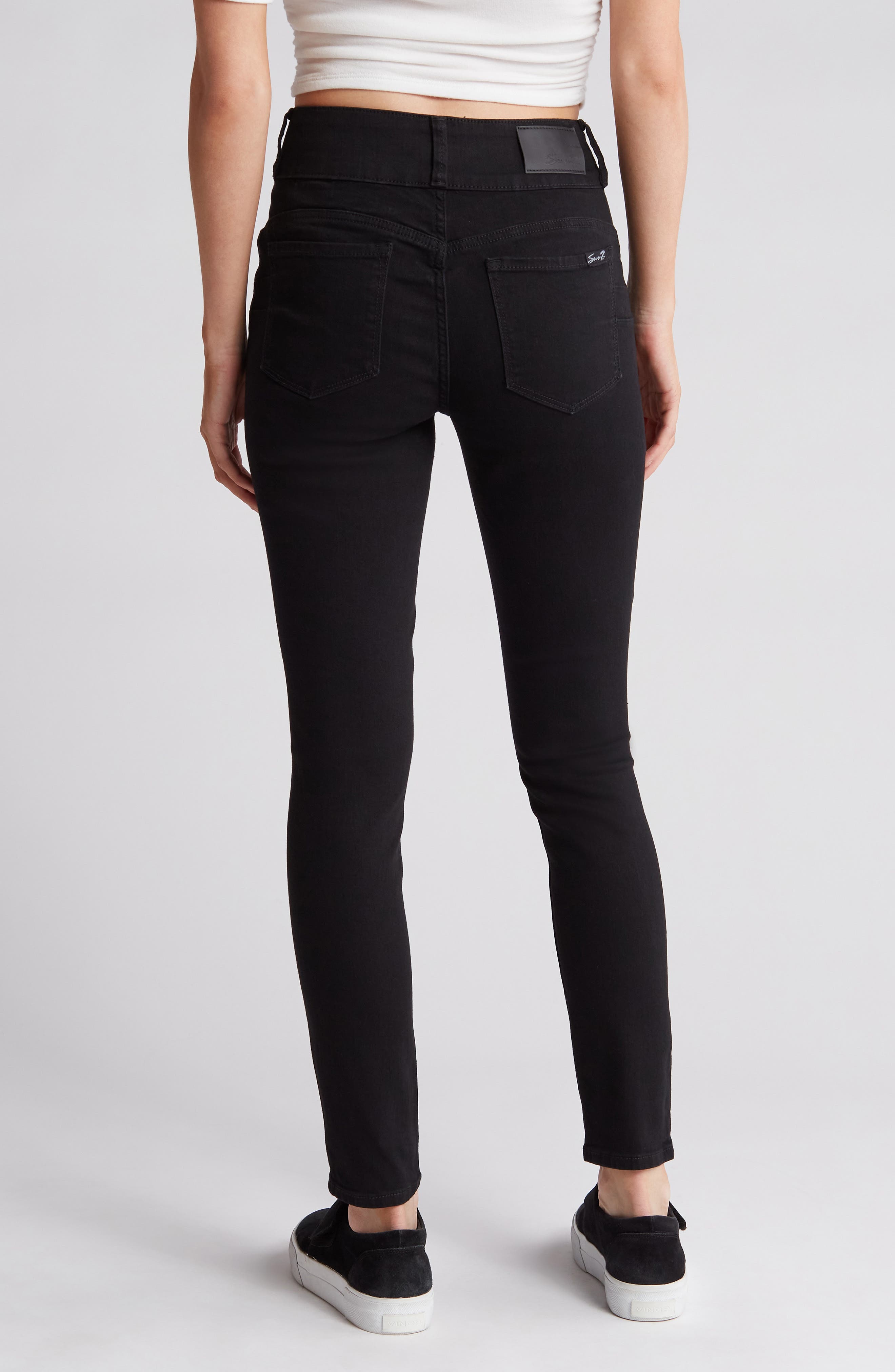 Seven7 High Waist Curvy Straight Leg Jeans | Nordstromrack