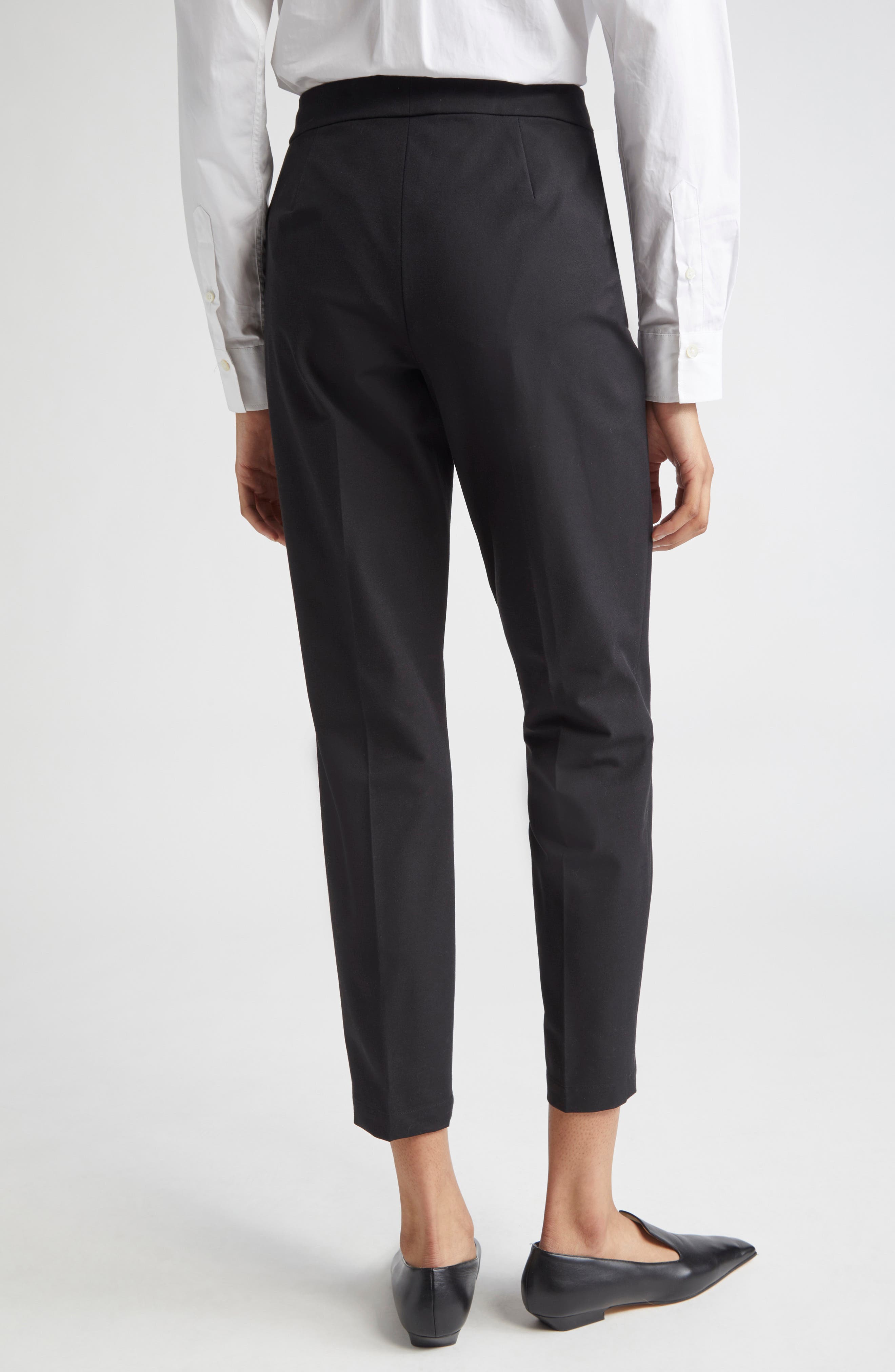 Lafayette 148 New York Manhattan Techno Stretch Twill Ankle Skinny ...