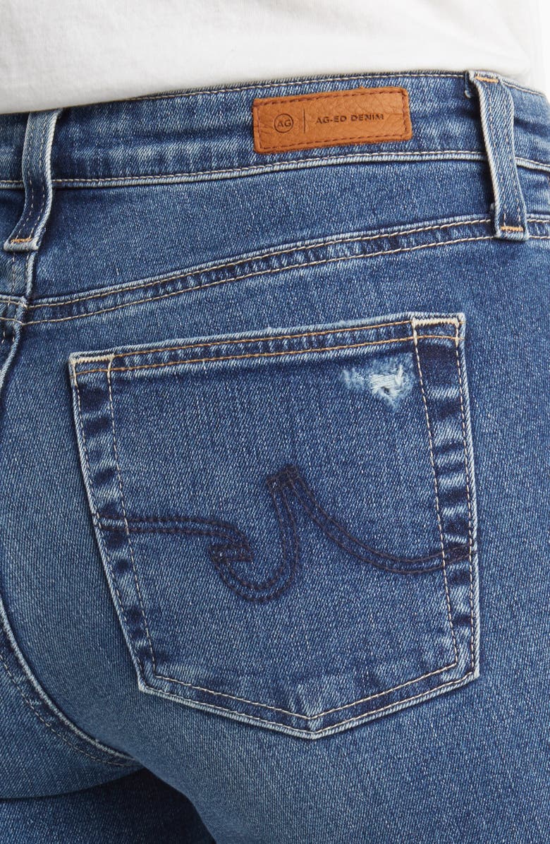AG Mari High Waist Crop Straight Leg Jeans | Nordstromrack
