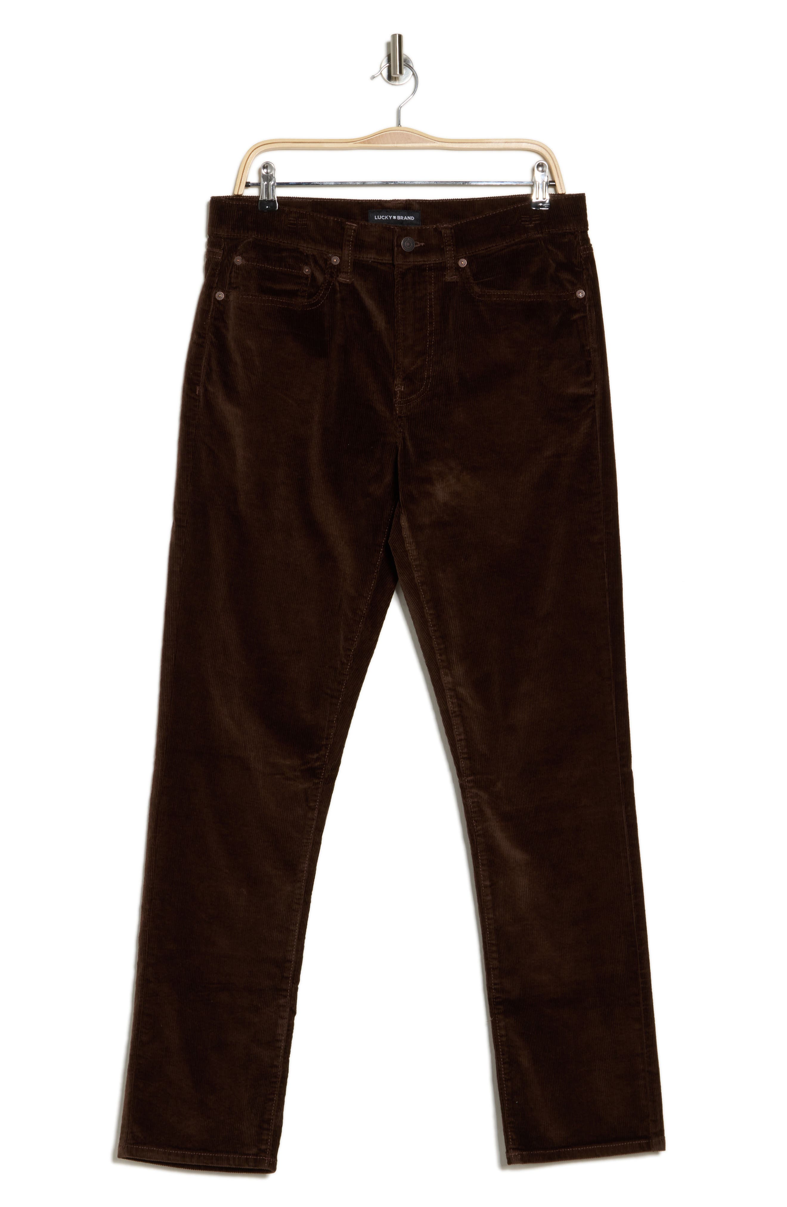 Lucky Brand 121 Slim Straight Corduroy Pants | Nordstromrack
