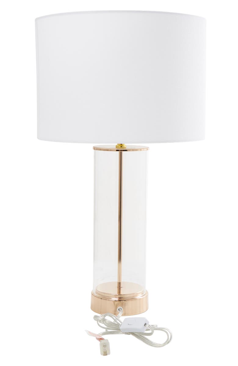 COSMO BY COSMOPOLITAN Gold Tempered Glass Table Lamp | Nordstromrack