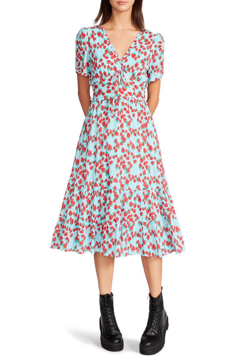 Betsey Johnson Strawberry Fields Midi Dress | Nordstromrack
