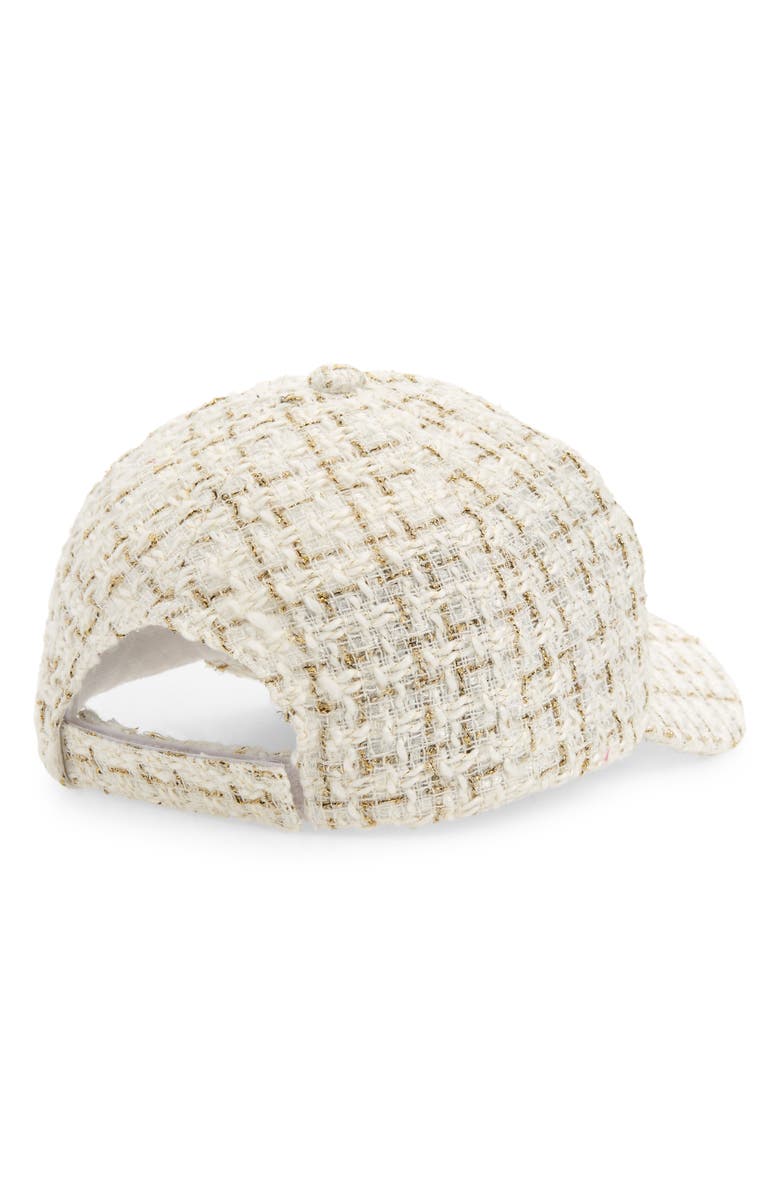 Lulla Collection by Bindya Plaid Tweed Baseball Cap | Nordstromrack