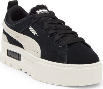 PUMA Mayze Raw Teddy Sneaker (Women) | Nordstromrack