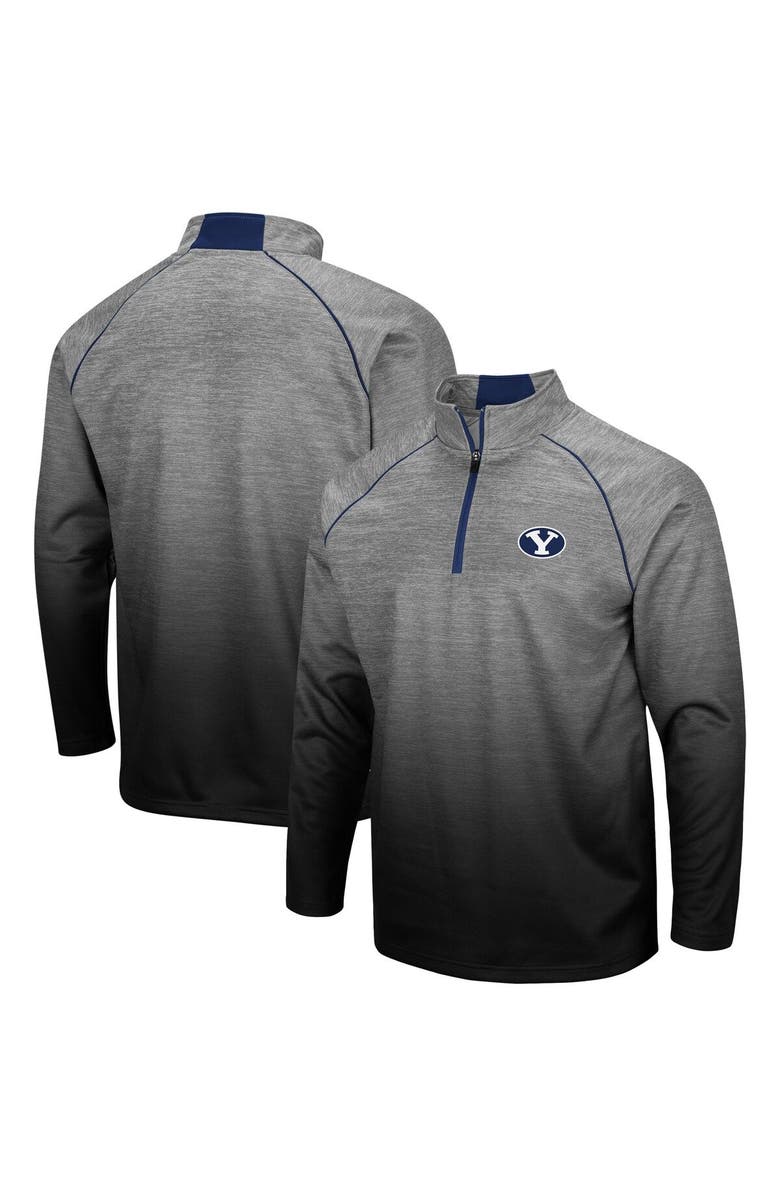 COLOSSEUM Men's Colosseum Heathered Gray BYU Cougars Sitwell Raglan ...