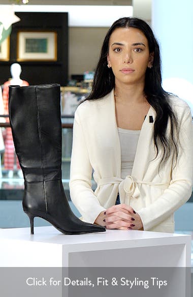 Steve Madden Lingo Pointed Toe Knee High Boot (Women) | Nordstrom