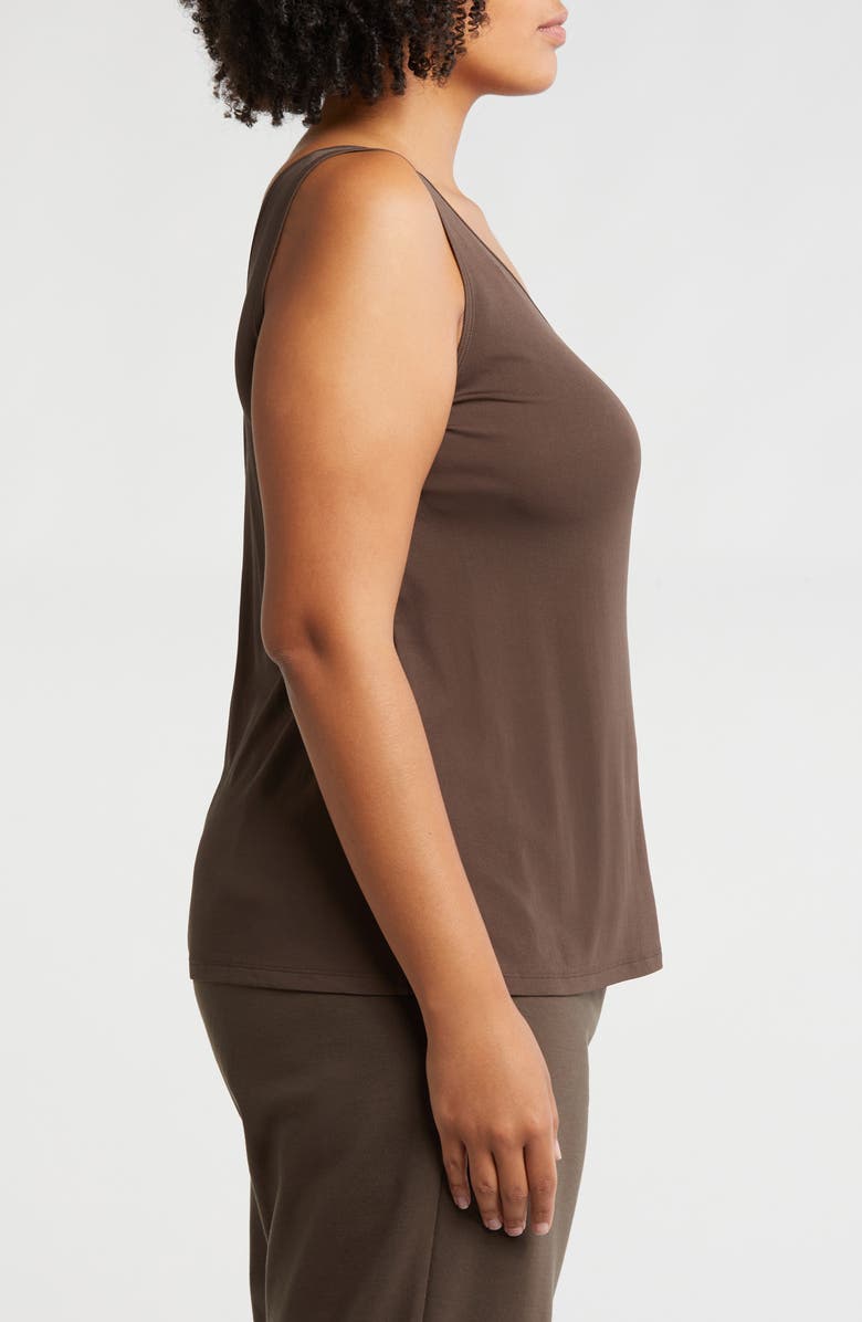 Eileen Fisher Scoop Neck Silk Tank | Nordstrom