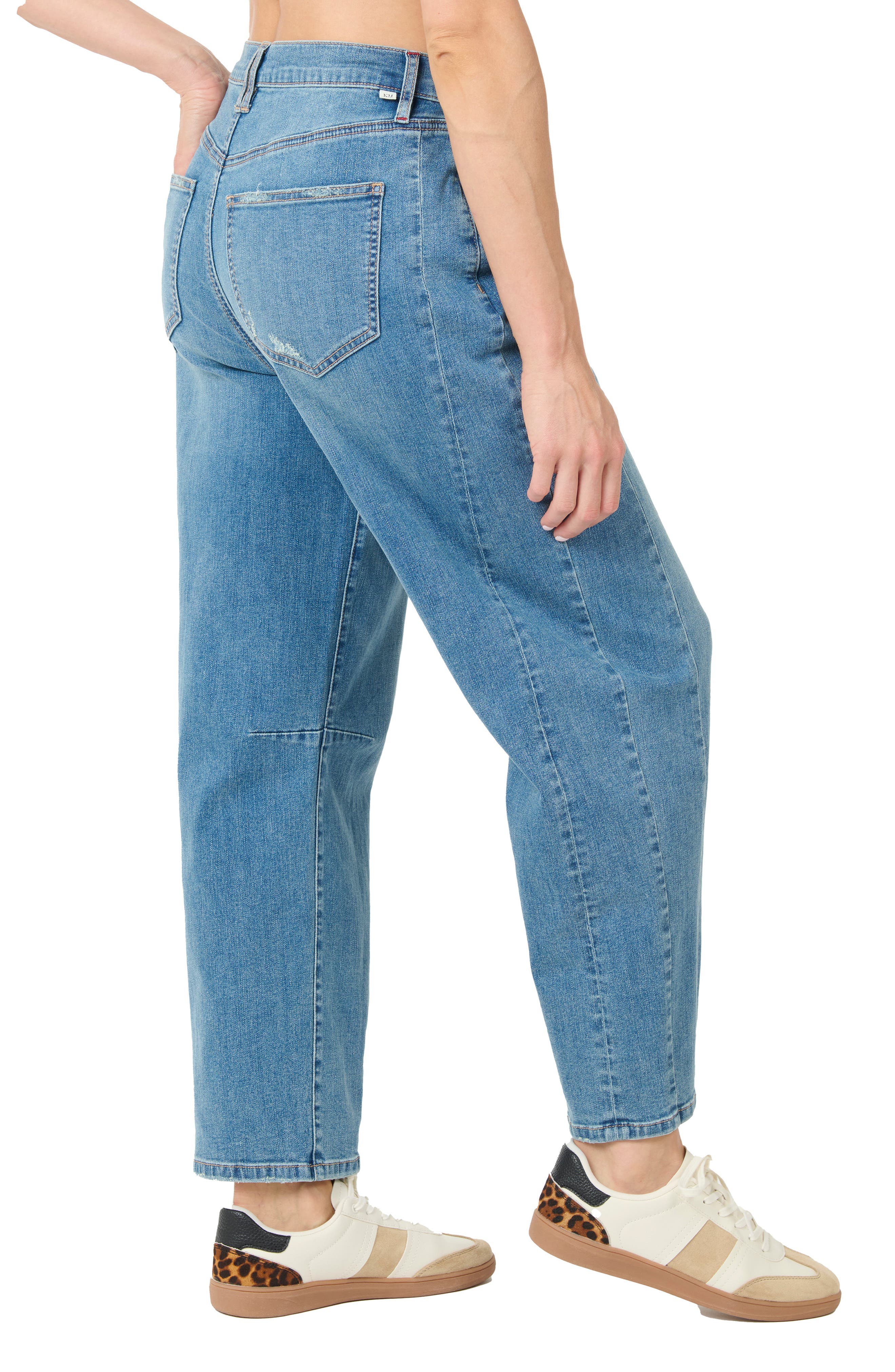 Nicole Miller High Waist Arched Leg Jeans | Nordstromrack