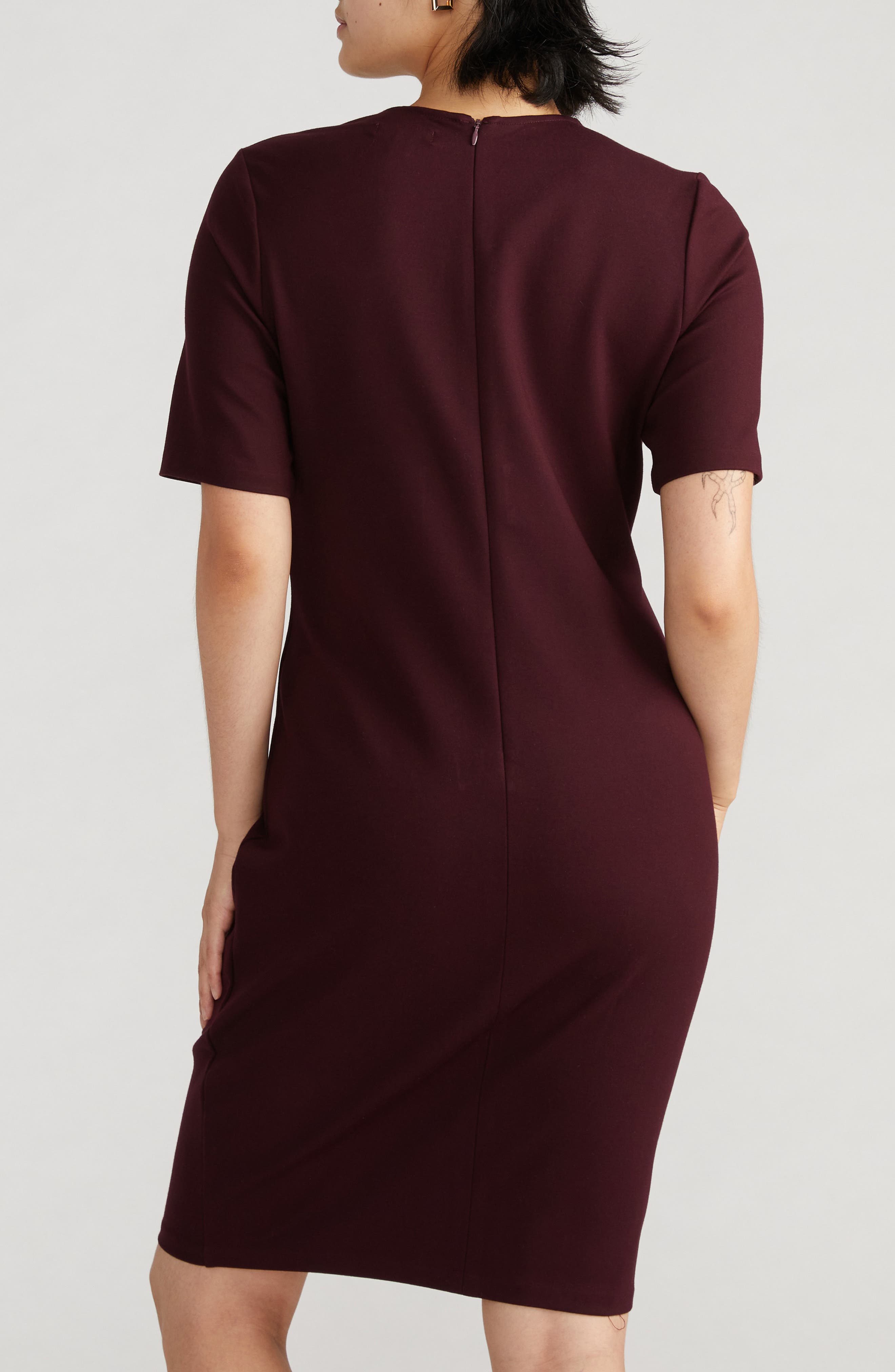 Universal Standard Envelope Neck Ponte Dress | Nordstrom