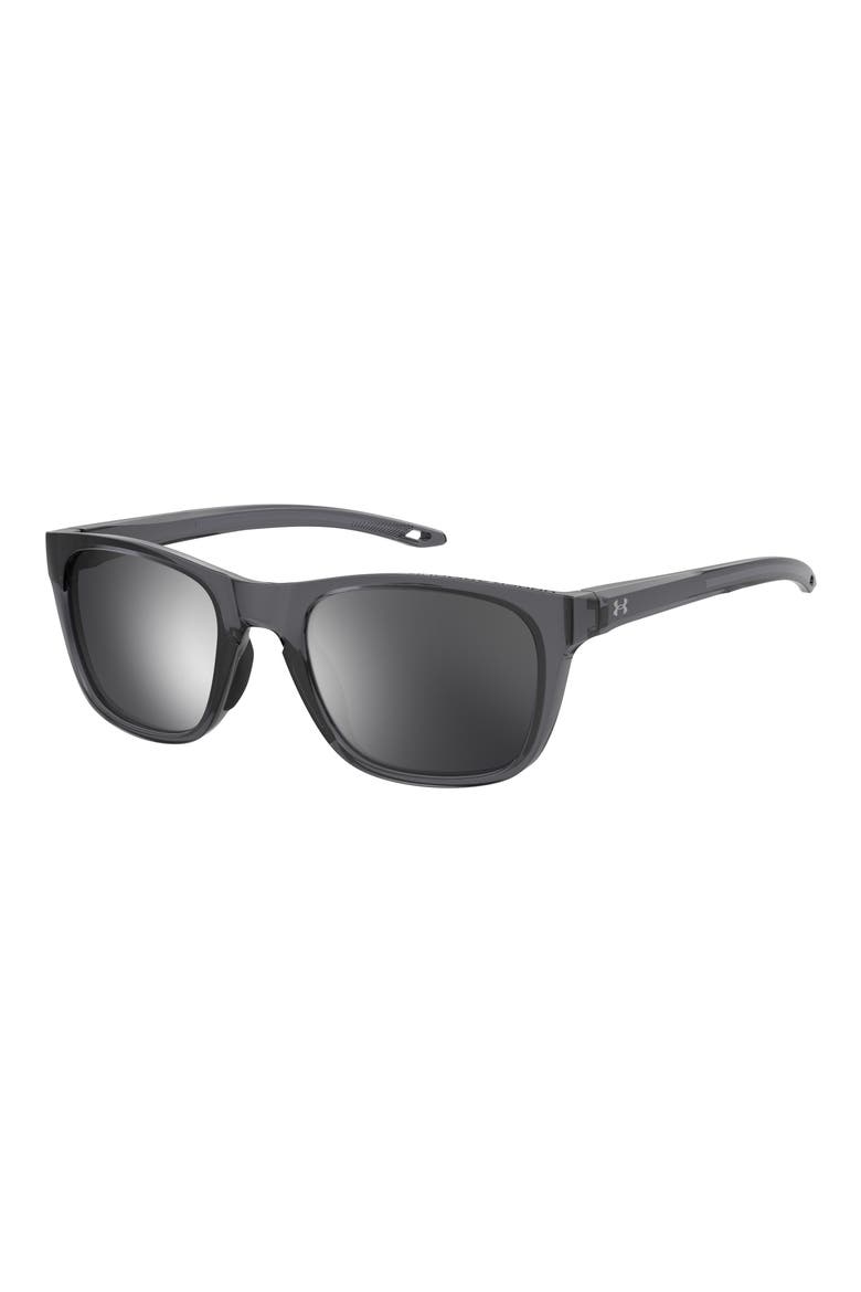 55mm Gradient Polarized Rectangular Sunglasses | Nordstromrack
