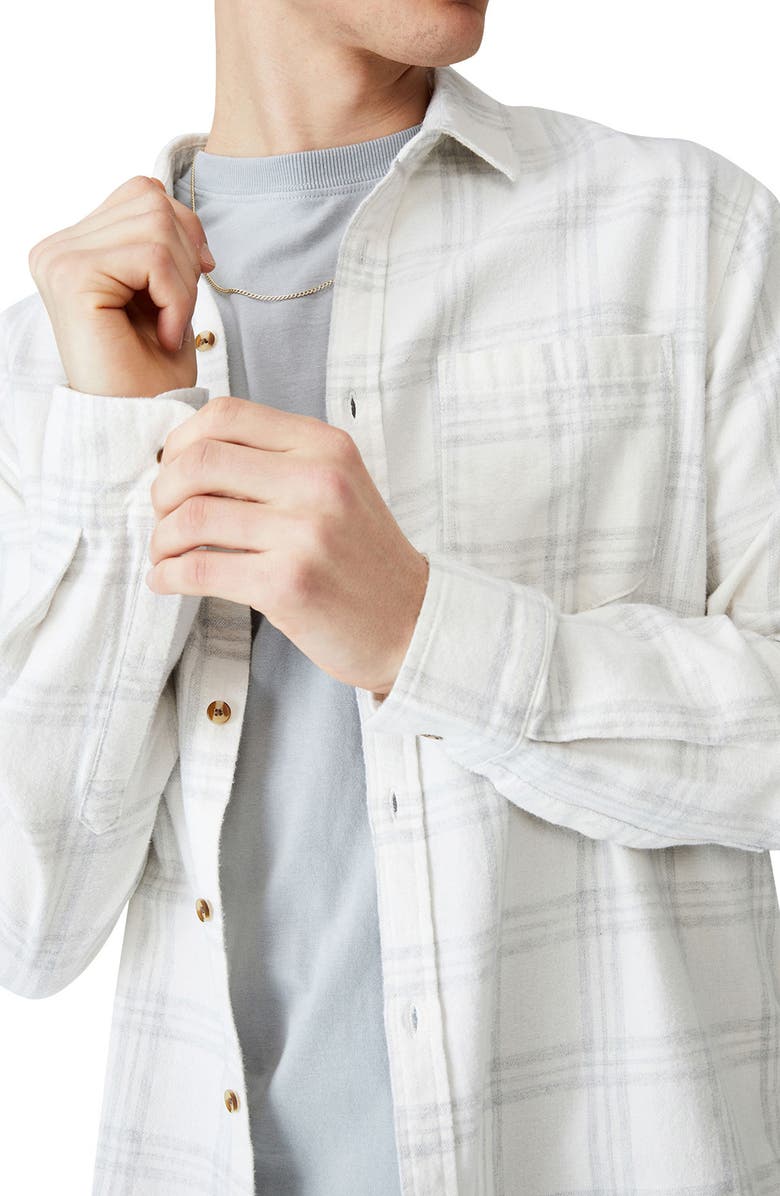Cotton On Camden Long Sleeve Check Print Shirt | Nordstromrack