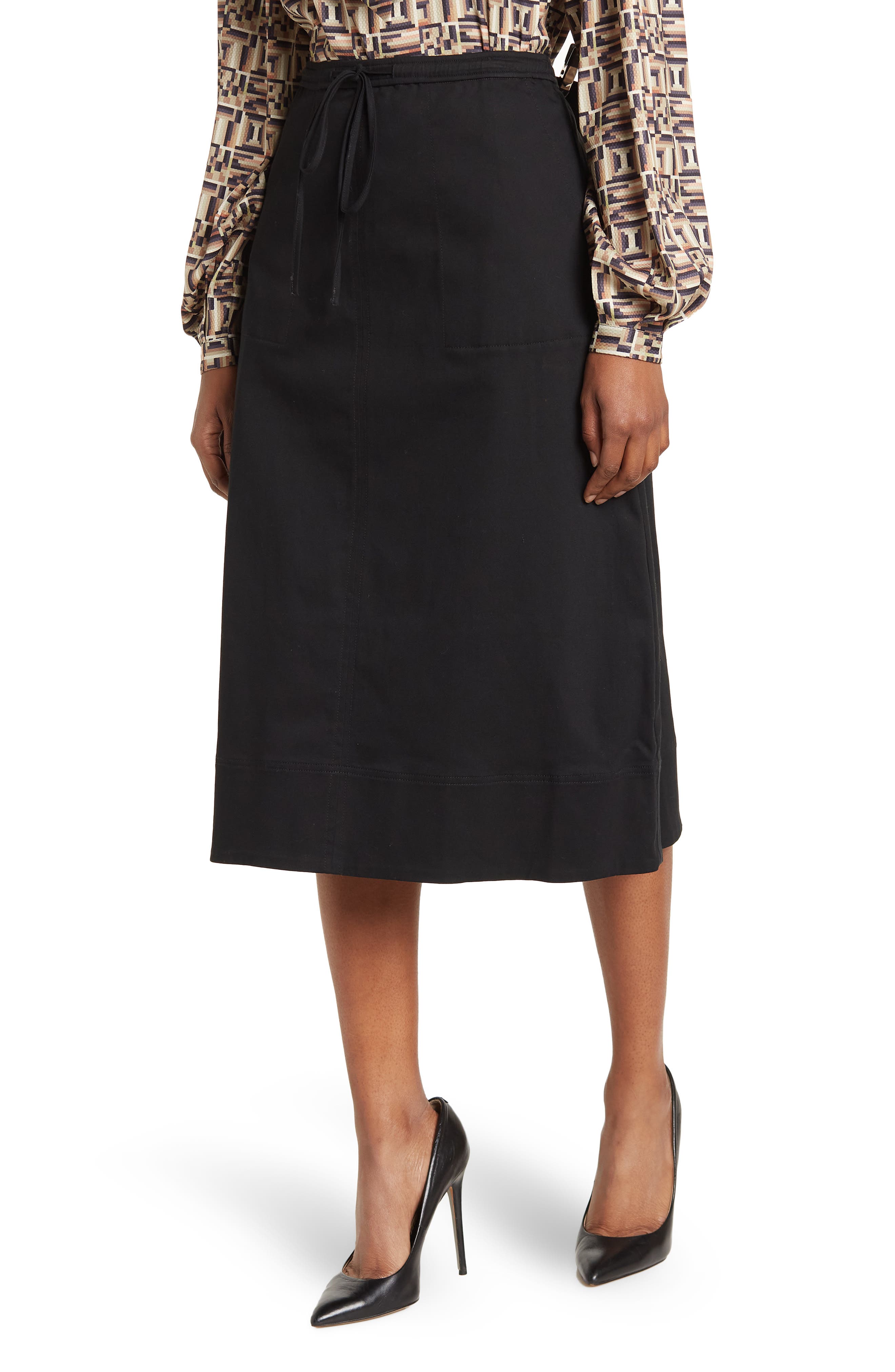 Toccin Drawstring Midi Skirt | Nordstromrack