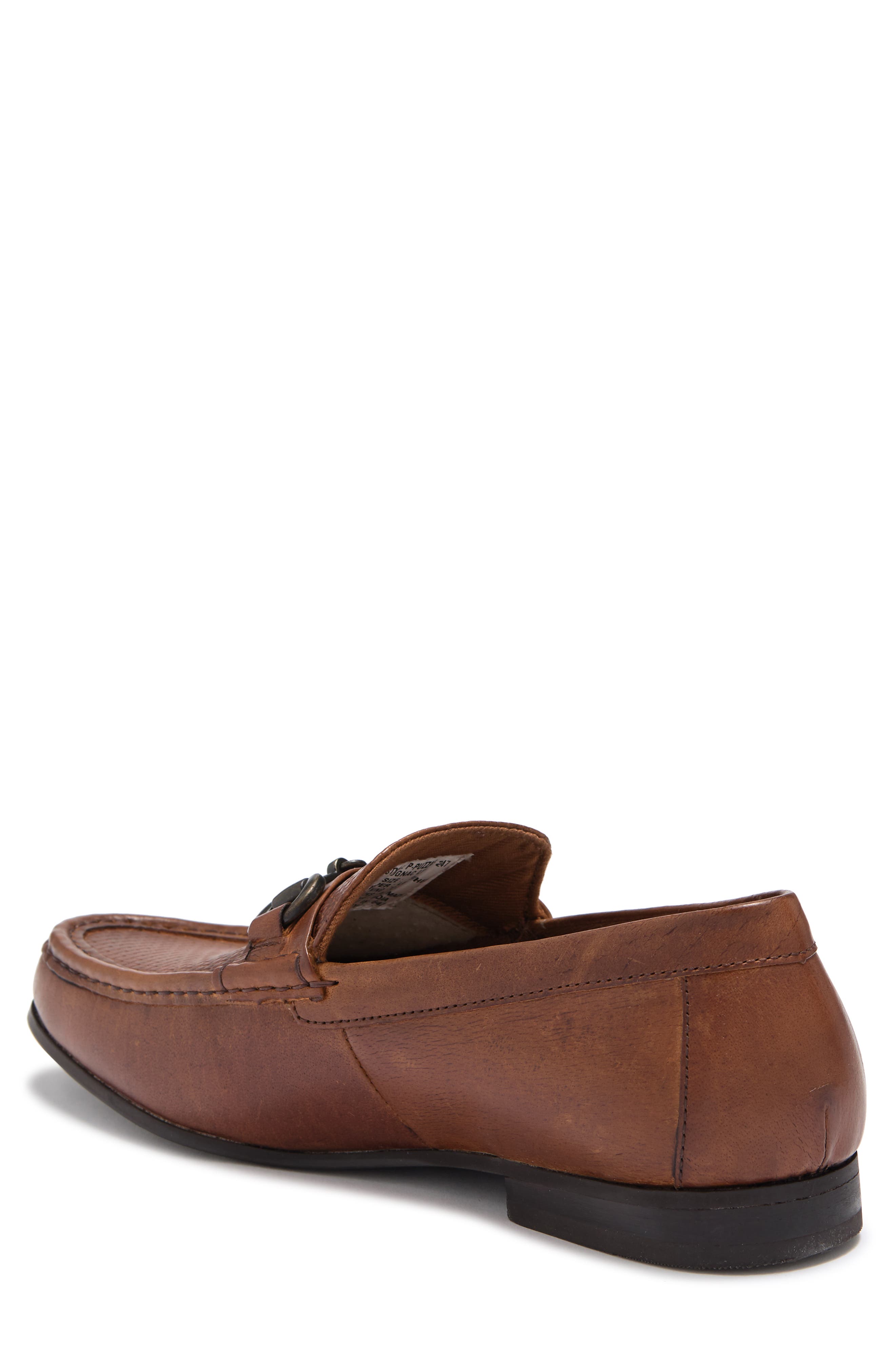 Steve Madden Leather Embossed Bit Loafer (Men) | Nordstromrack