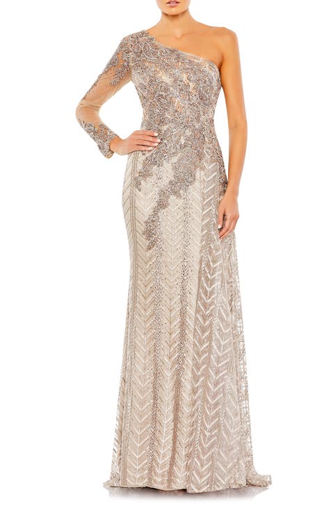 Women's Beige Formal Dresses & Evening Gowns | Nordstrom