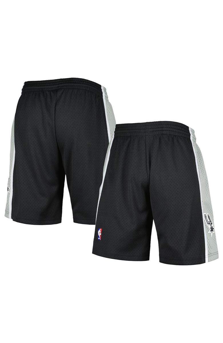 Mitchell & Ness Men's Mitchell & Ness Black San Antonio Spurs 1998-99 ...