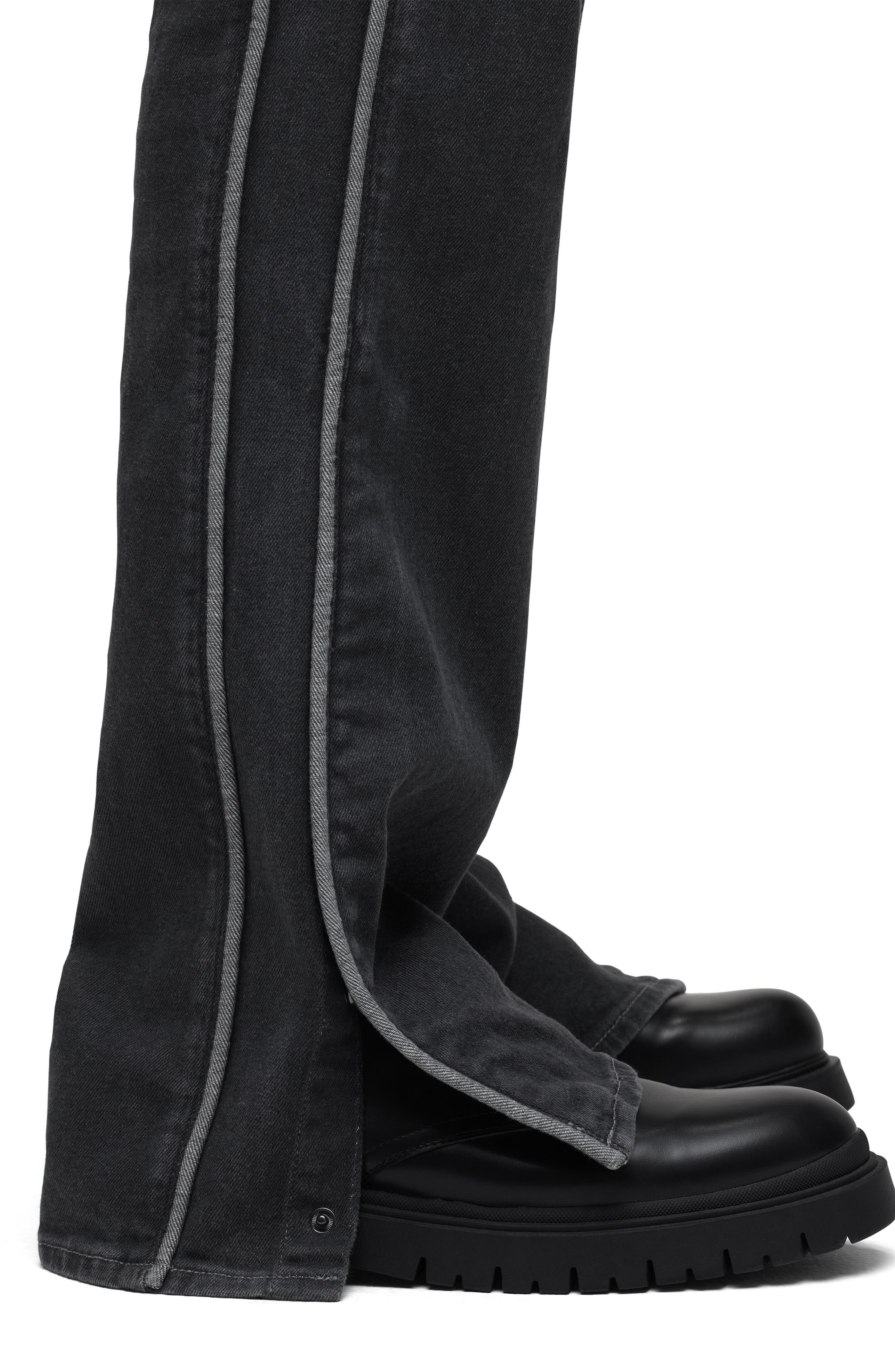 Hudson Jeans Walker Track Flared Jeans | Nordstrom