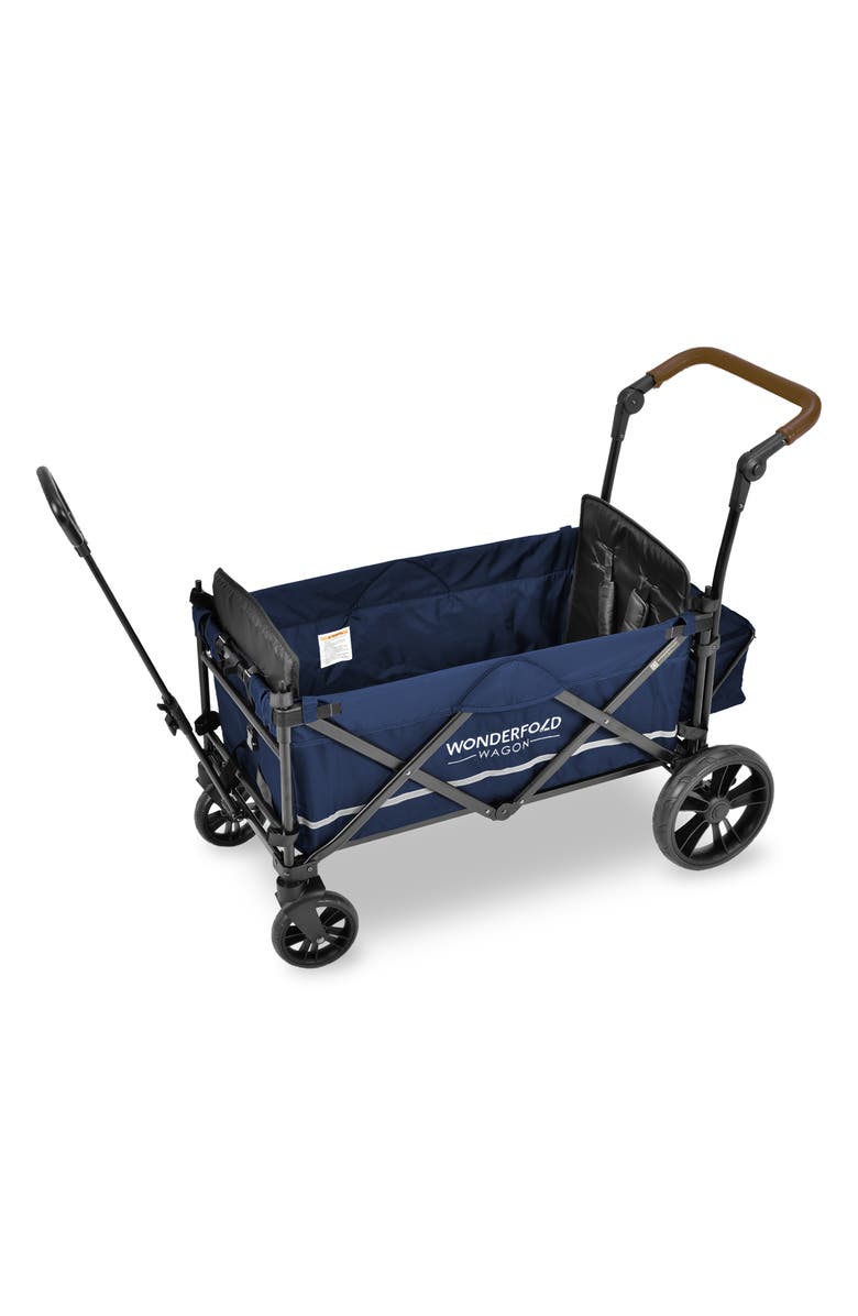 WonderFold Wagon Push/Pull Double Stroller Wagon - Navy | Nordstromrack