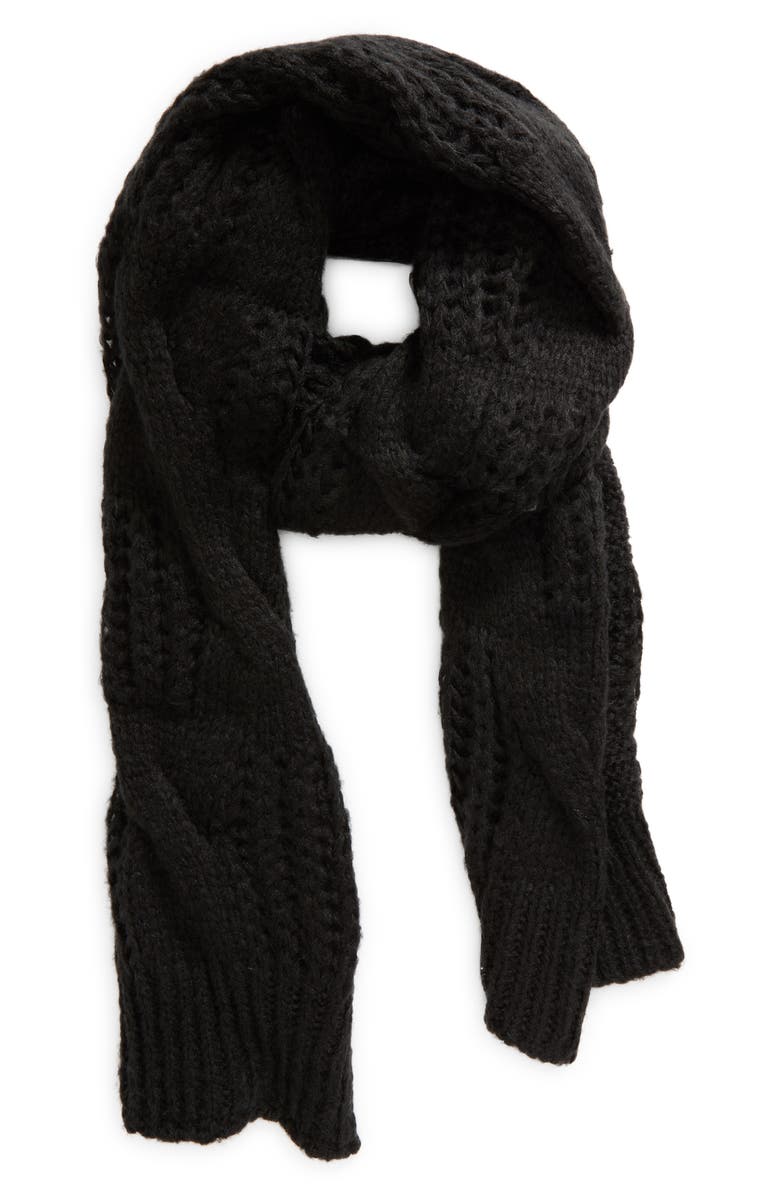 Tasha Cable Knit Scarf | Nordstromrack