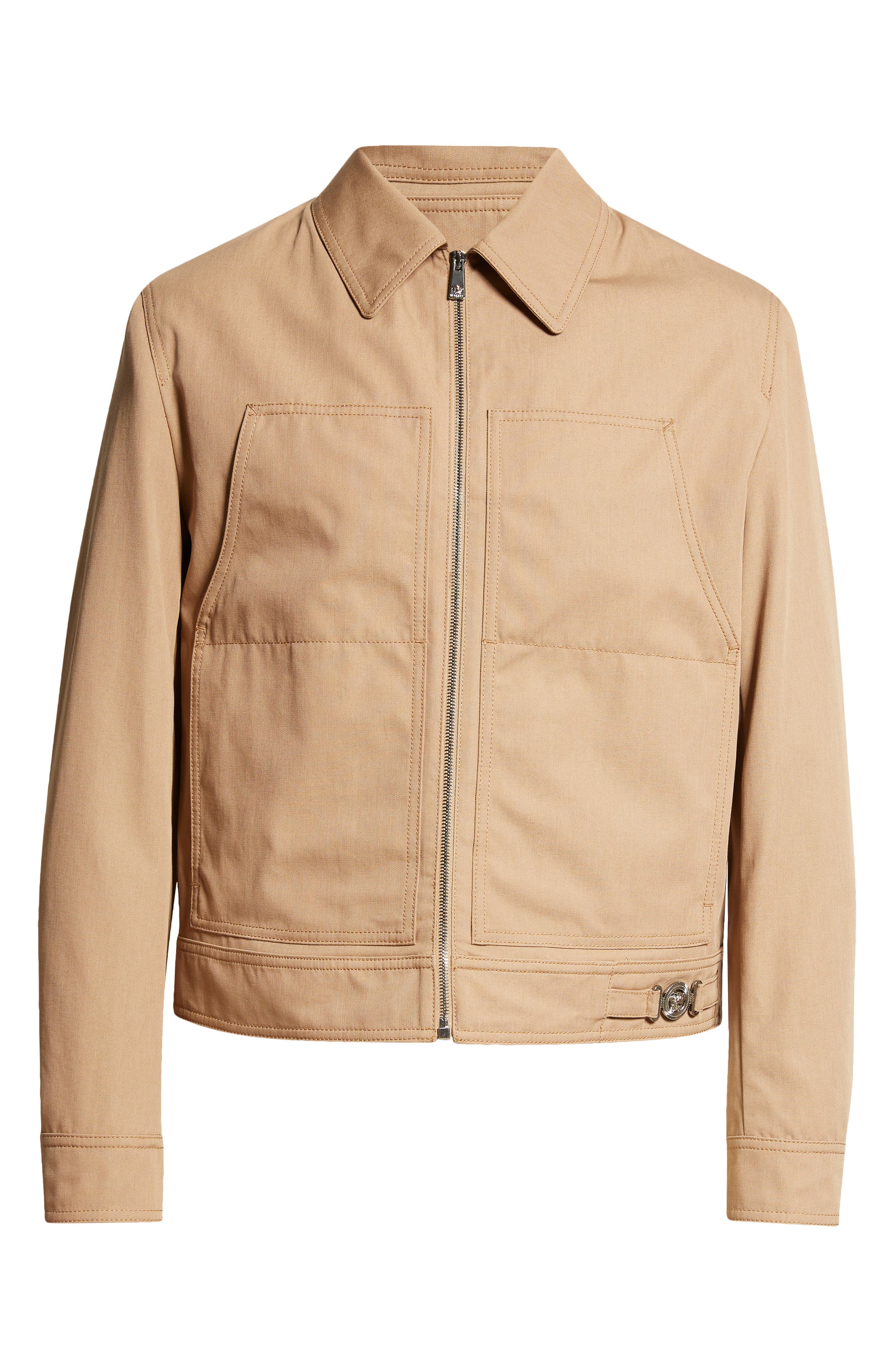 Versace Medusa Cotton Canvas Jacket | Nordstromrack