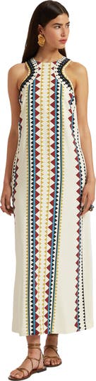 La DoubleJ Racer Dress Doric Placée Cream | Nordstrom