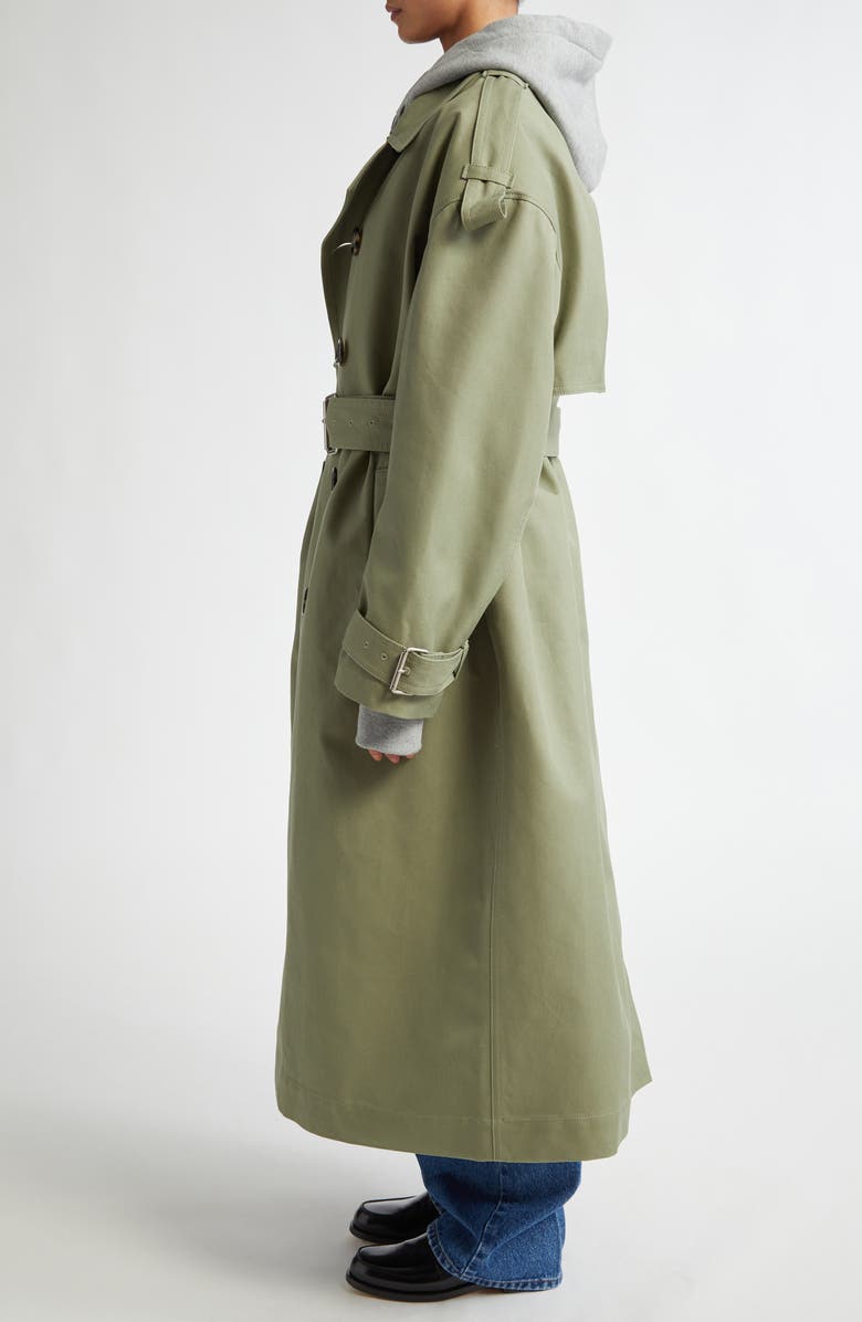 Meryll Rogge Hoodie Bib Belted Trench Coat | Nordstromrack