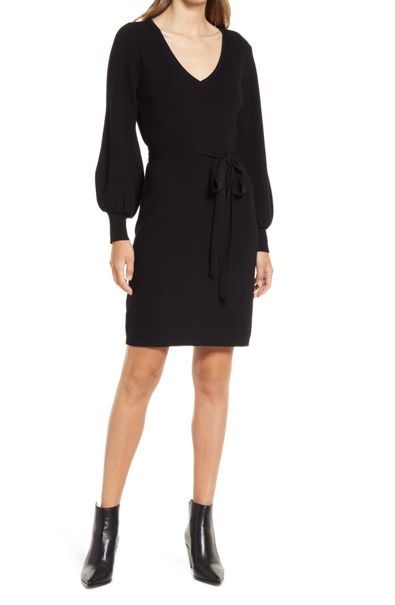 Sam Edelman Balloon Long Sleeve Knit Dress | Nordstromrack