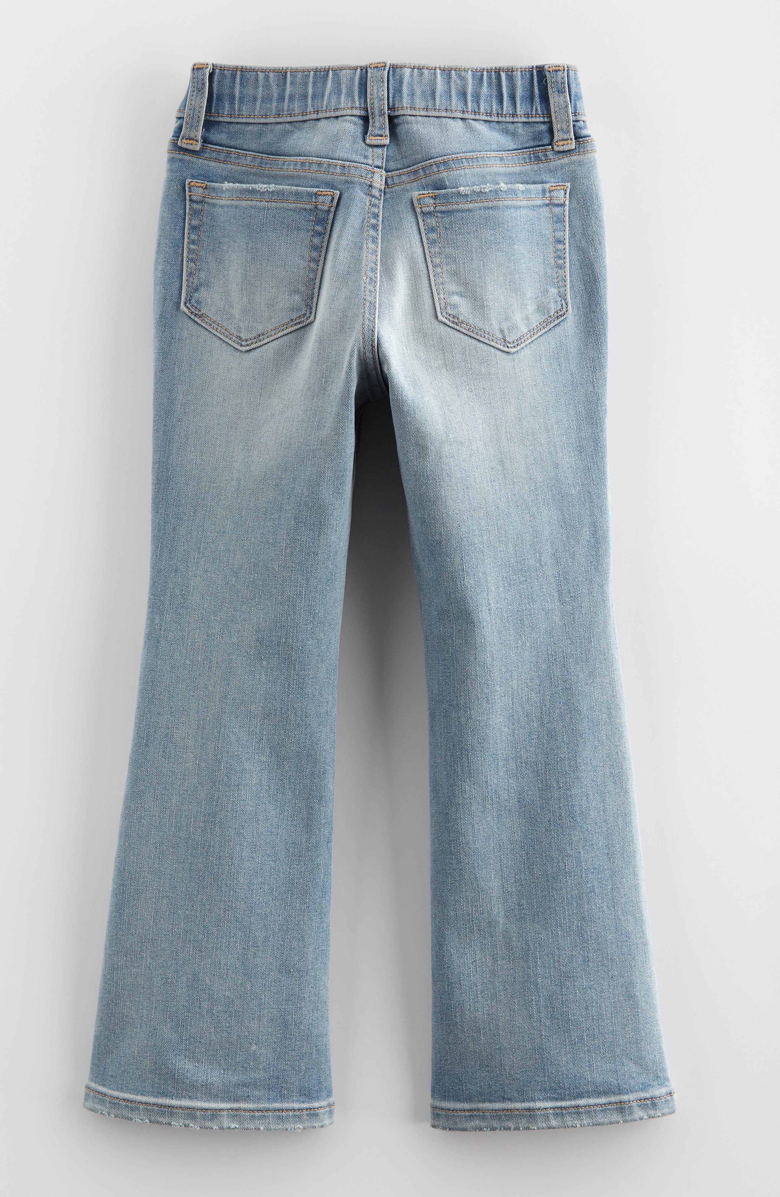 Tucker + Tate Kids' Distressed Pull On Stretch Flare Leg Jeans | Nordstrom