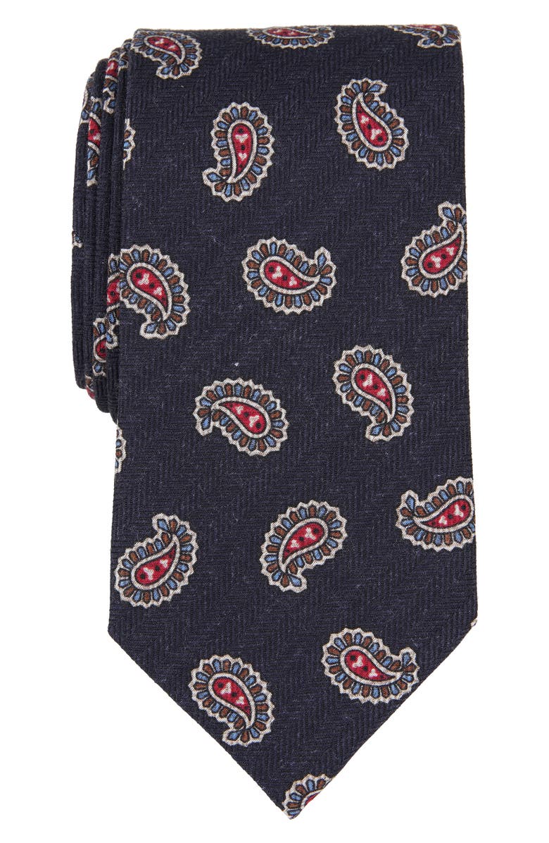 Brooks Brothers Tossed Multi Paisley Wool & Silk Tie | Nordstrom