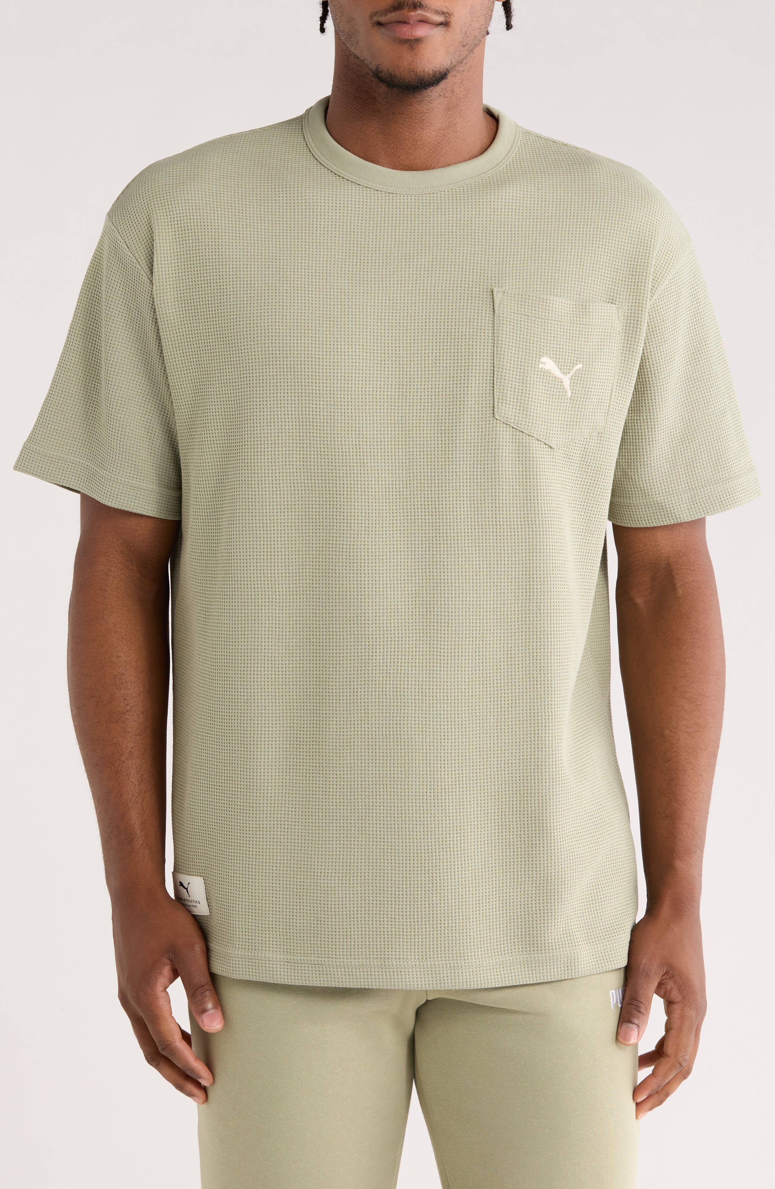 PUMA Relaxed Fit Waffle Pocket T-Shirt | Nordstromrack