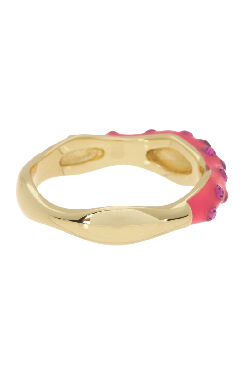 Covet Enamel Cluster Band Ring | Nordstromrack