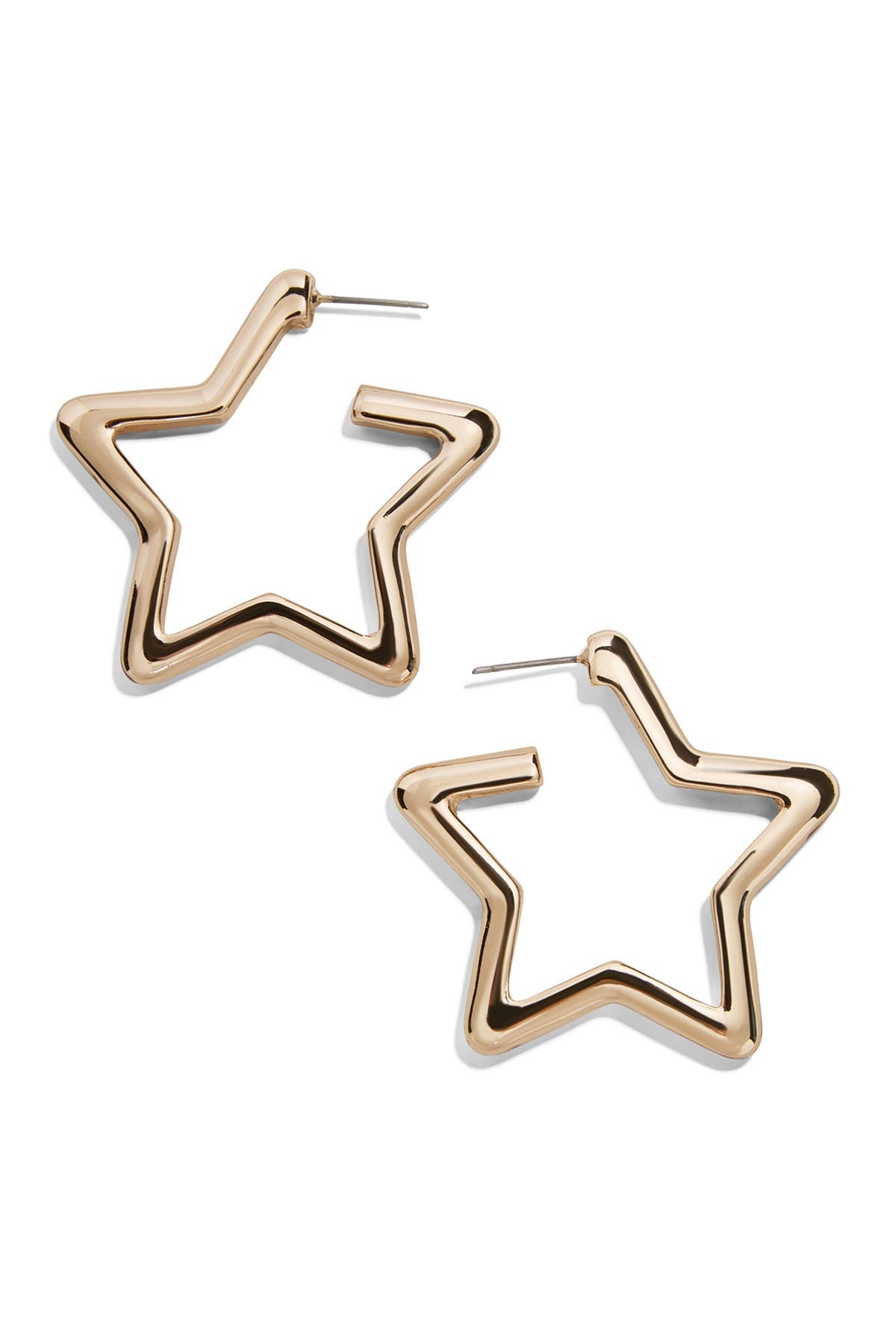 BaubleBar Star Shape Hoop Earrings | Nordstromrack