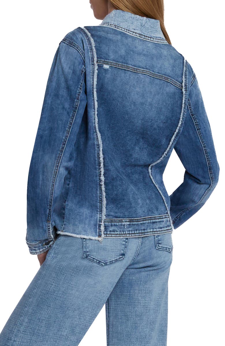 Wash Lab Denim Split Denim Jacket | Nordstromrack