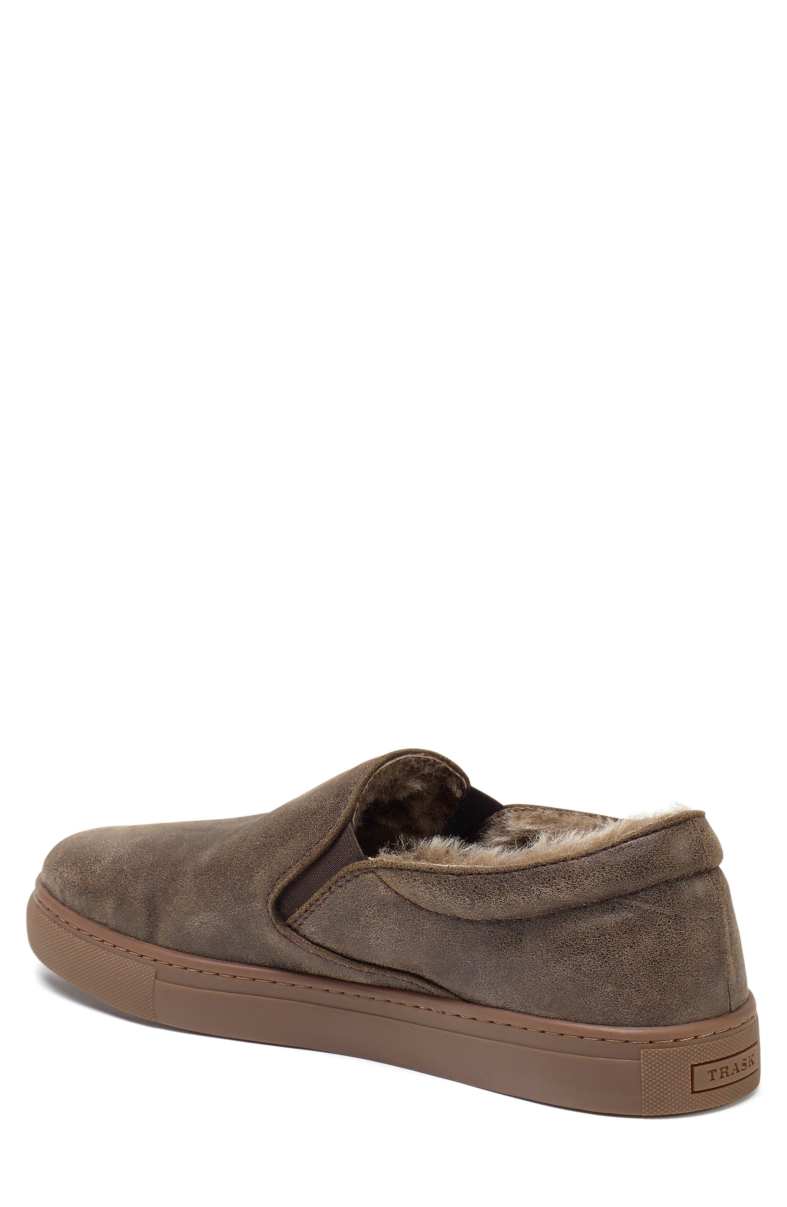 Trask Alex Genuine Shearling Slip-On Sneaker (Men) | Nordstrom