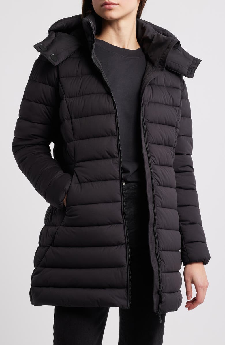 Save The Duck Dorothy Water Repellent Puffer Jacket with Removable Hood ...