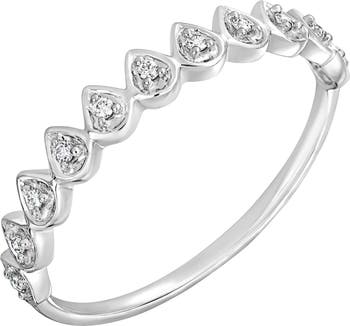 Bony Levy 18K White Gold Diamond Stackable Ring - 0.03ctw | Nordstromrack