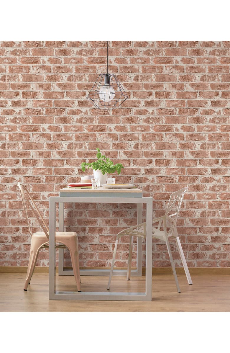 Wallpops Jomax Red Warehouse Brick Wallpaper | Nordstromrack