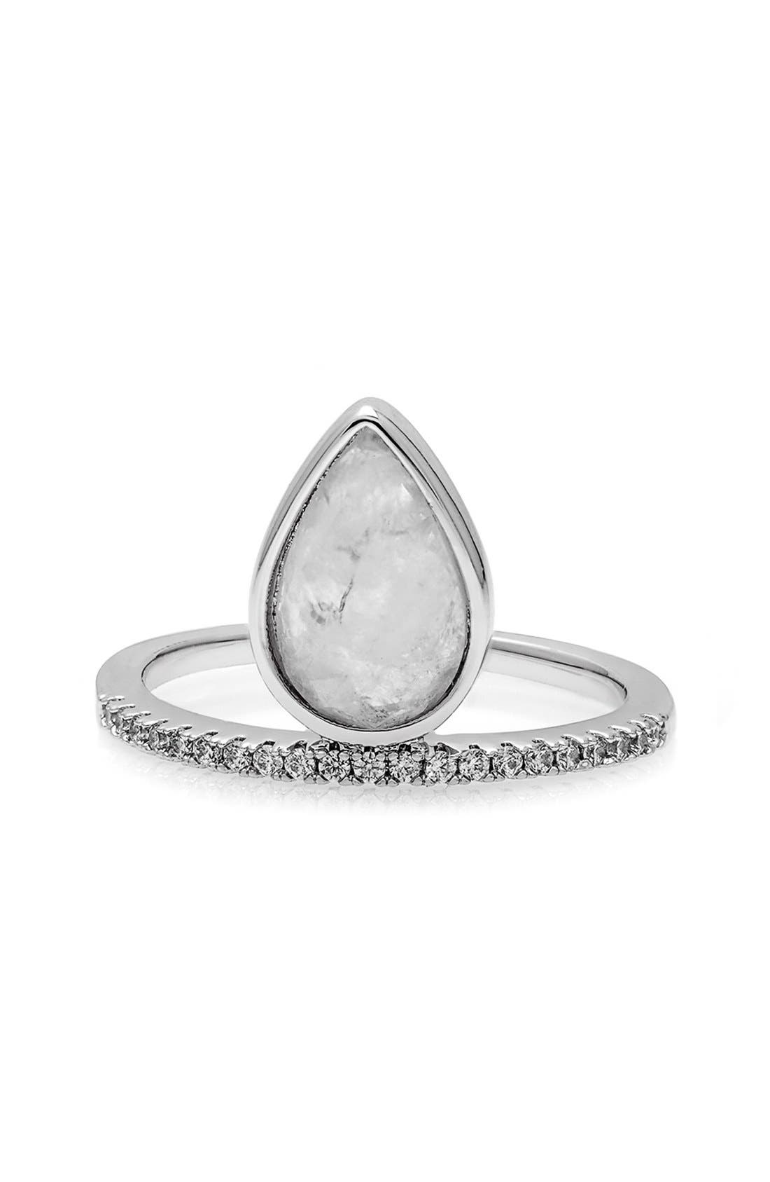 Melanie Auld Teardrop Stacking Ring | Nordstromrack
