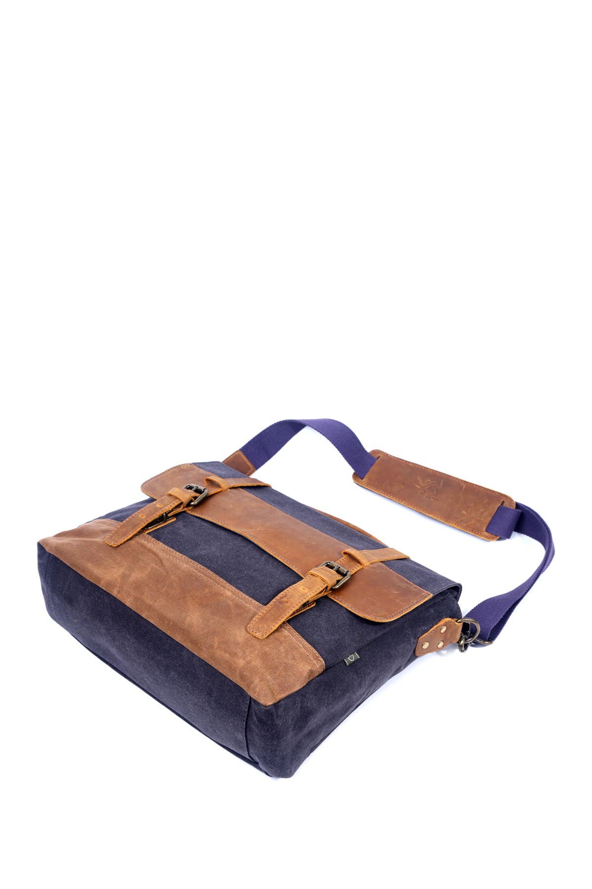 THE SAME DIRECTION Stone Creek Waxed Canvas Messenger Bag | Nordstromrack