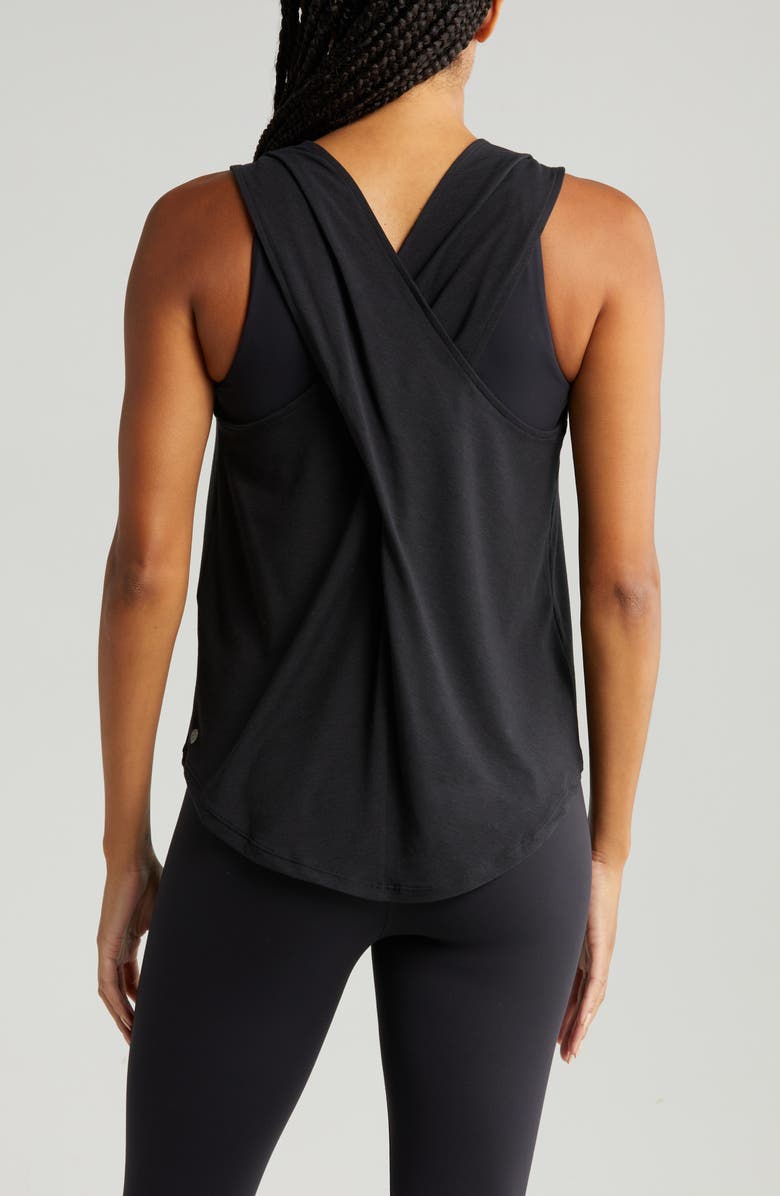 Zella Twirl Crossover Back Tank | Nordstromrack