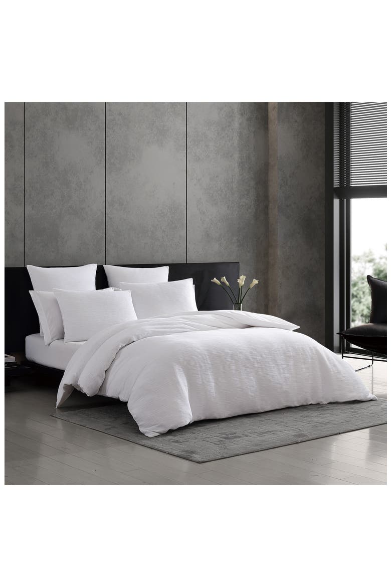 Solid Textured Pleat Duvet Cover & Sham Set | Nordstromrack