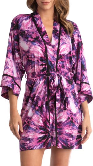 In Bloom by Jonquil Piped Trim Belted Robe | Nordstromrack