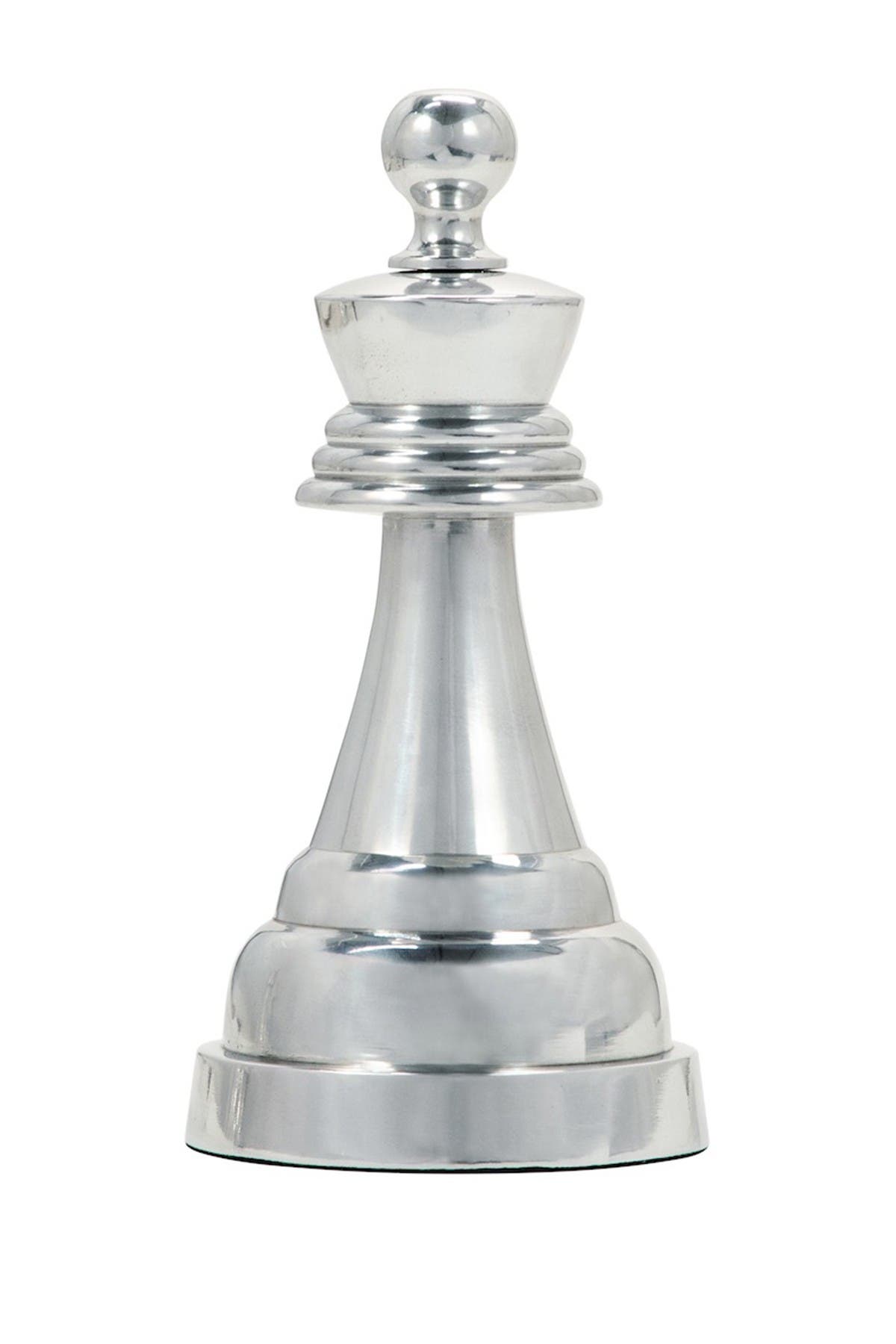 SAGEBROOK HOME 9"H Metal Queen Chess Piece - Silver | Nordstromrack