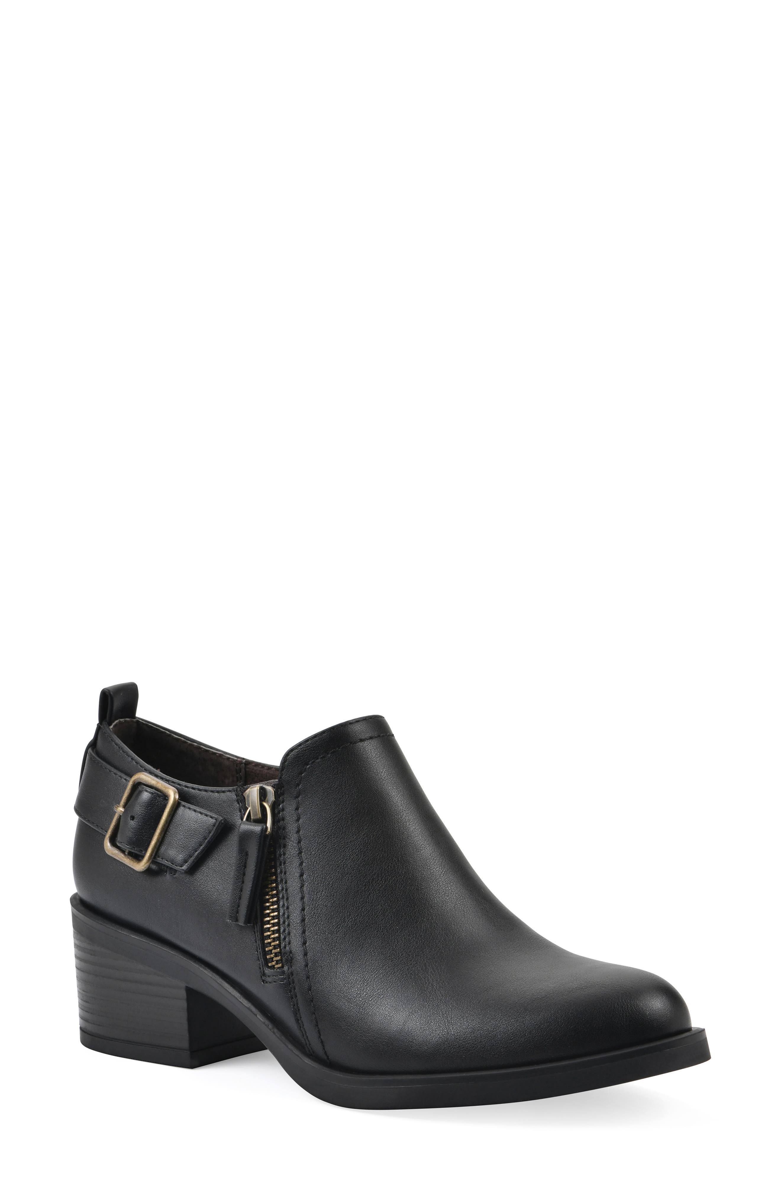 CLIFFS BY WHITE MOUNTAIN Curby Side Buckle Bootie (Women) | Nordstromrack