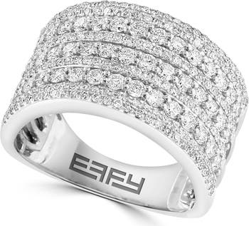 EFFY 14K White Gold Diamond Pave Ring, 1.38ct | Nordstromrack